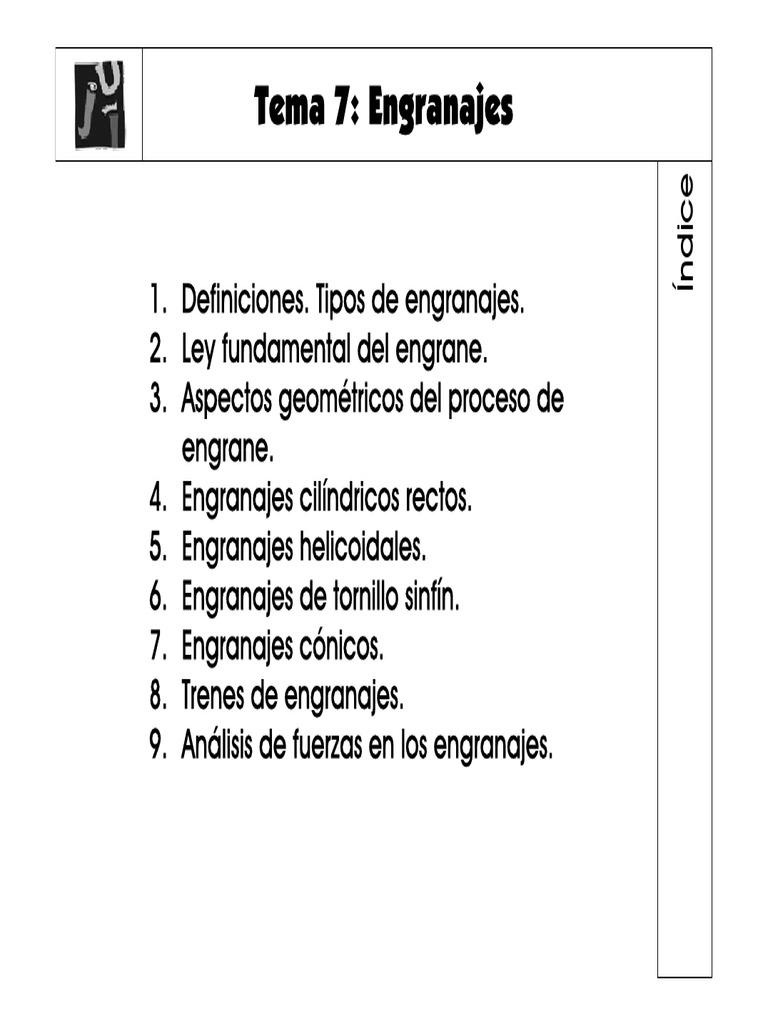 Teoria De Engranajes Pdf Engranaje Bienes Manufacturados