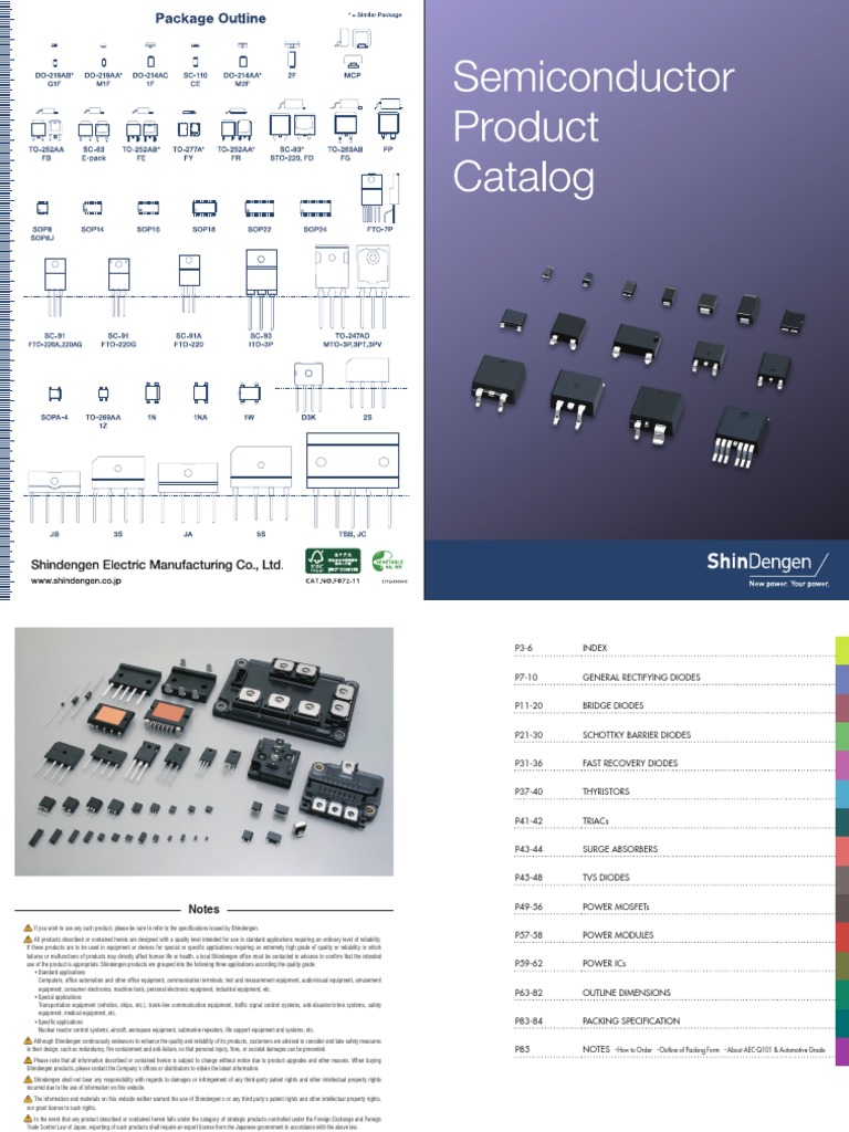 Shindengen Semiconductor PDF | PDF | License | Reliability Engineering