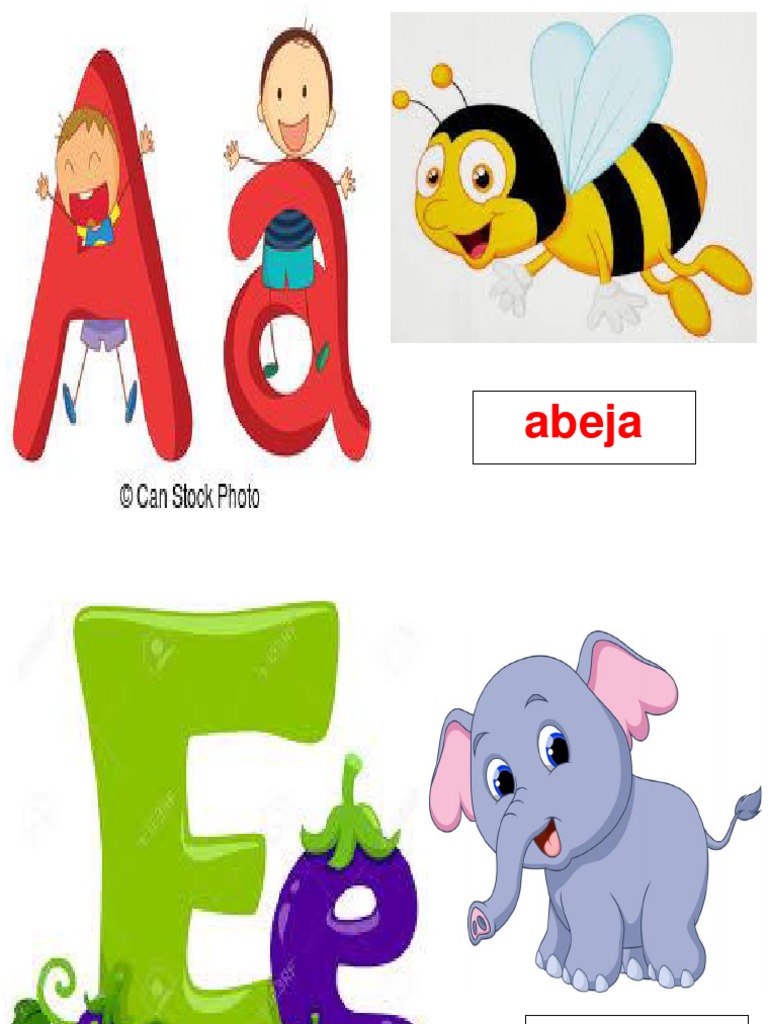 Vocales Animadas | PDF