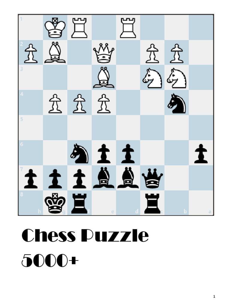 Chess Tactics 5000+ VOL. 1 RAW | PDF | Traditional Games | Abstract ...