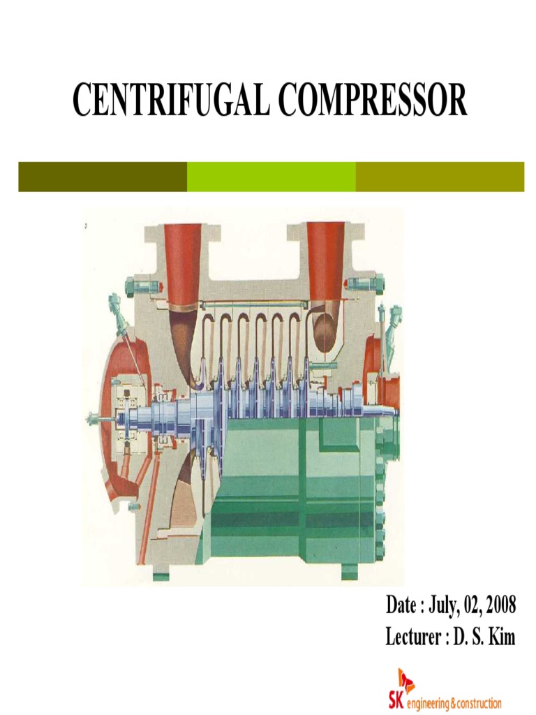 Centrifugal Compressors | PDF | Bearing (Mechanical) | Gases