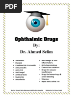 Comprehensive Eye Drops List | PDF | Glaucoma | Drugs