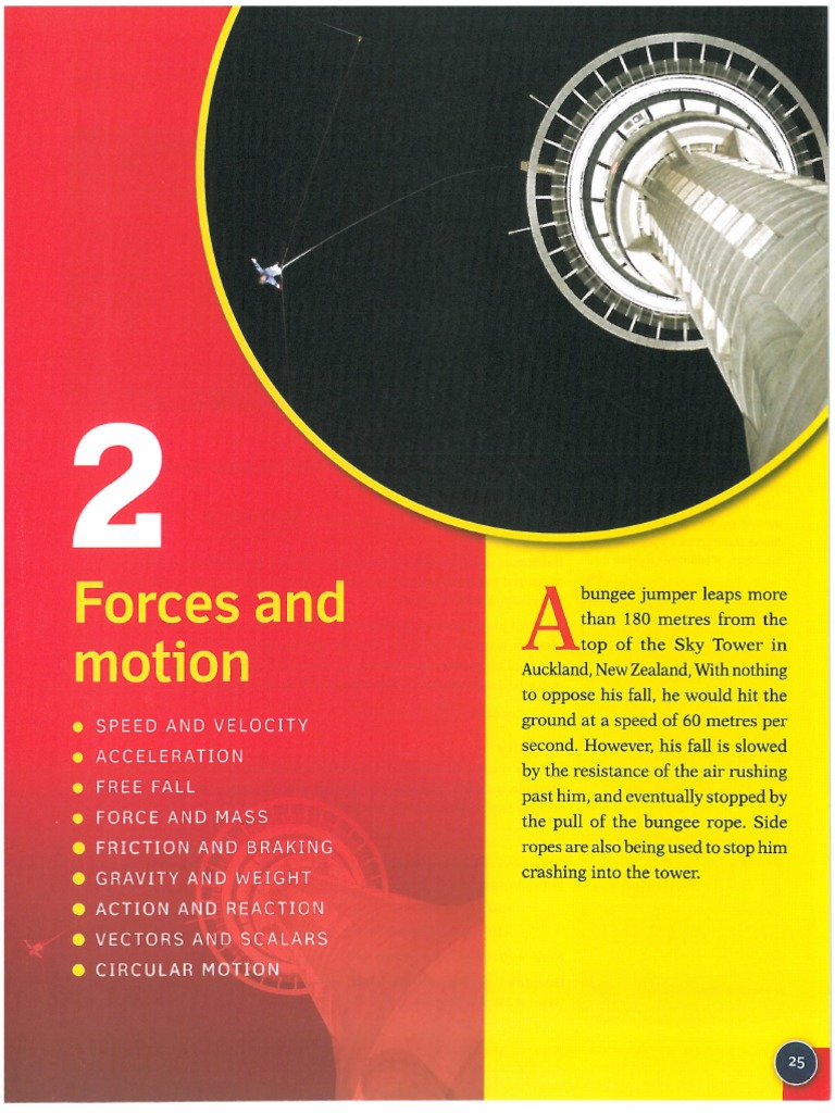 Forces and Motion Igcse Physics PDF | PDF