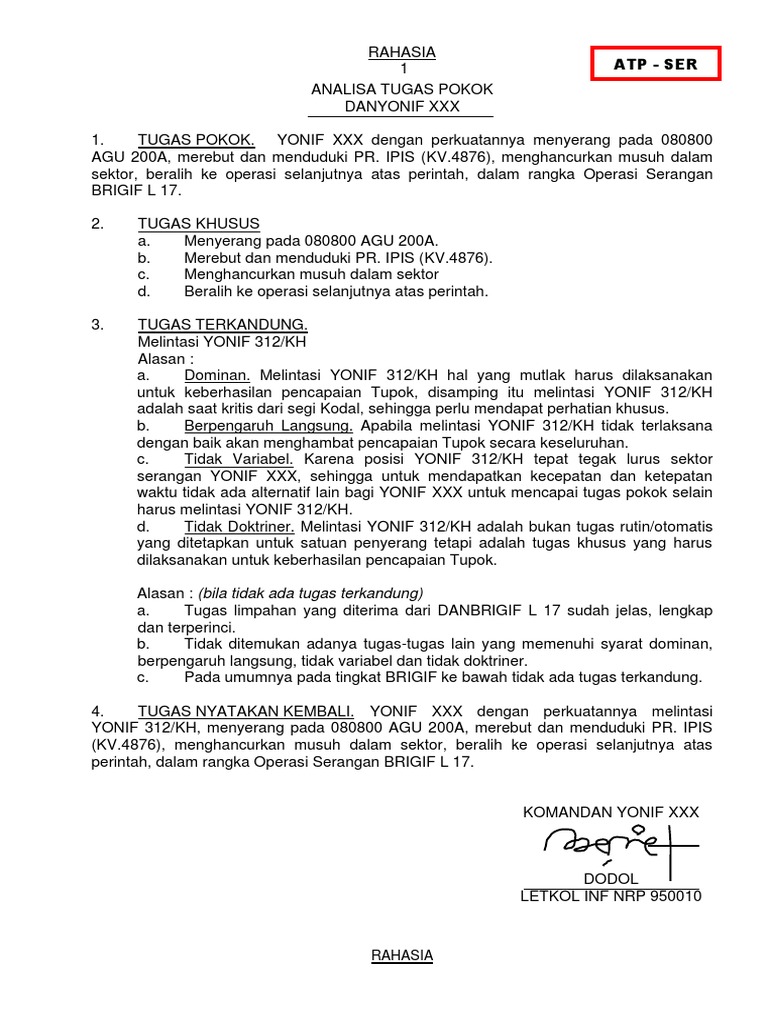 Ringkasan Format Jawaban | PDF