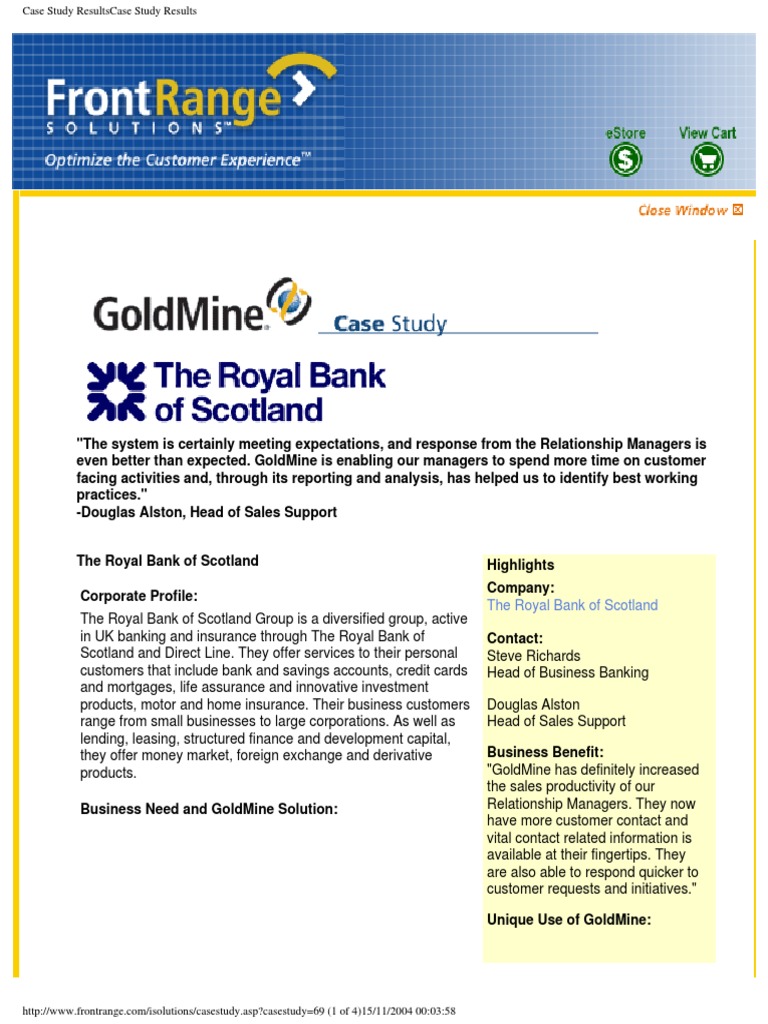 Case Study Rbs Pdf Banks Sales