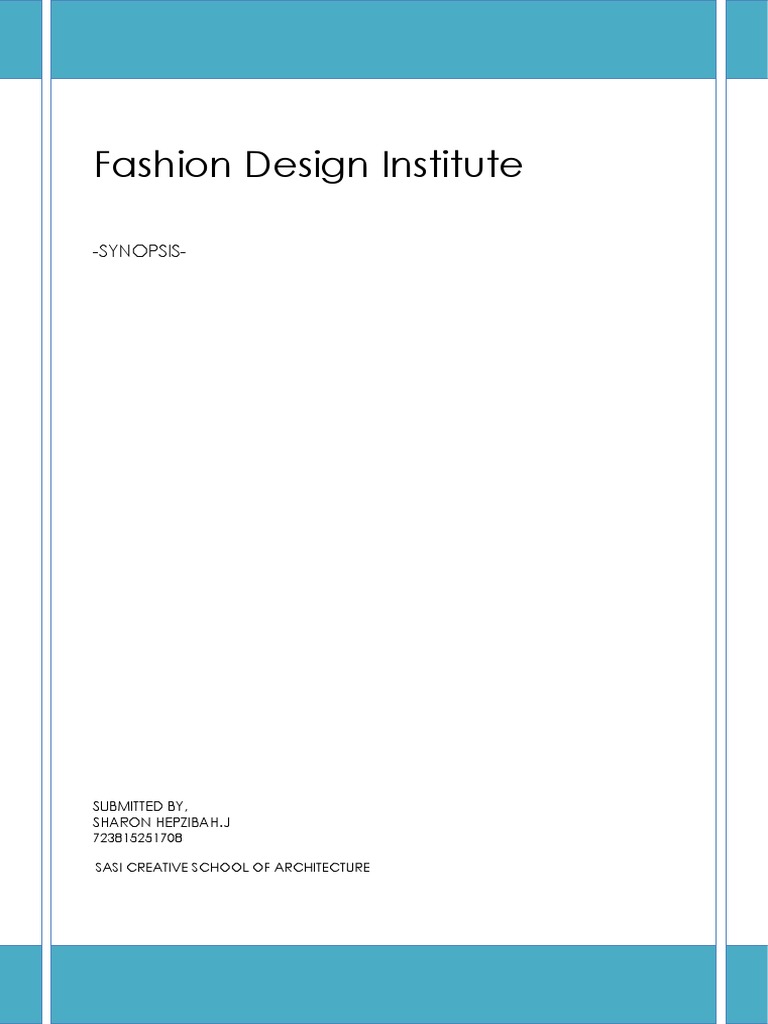 Synopsis Fashion | PDF | Fashion | Sustainability