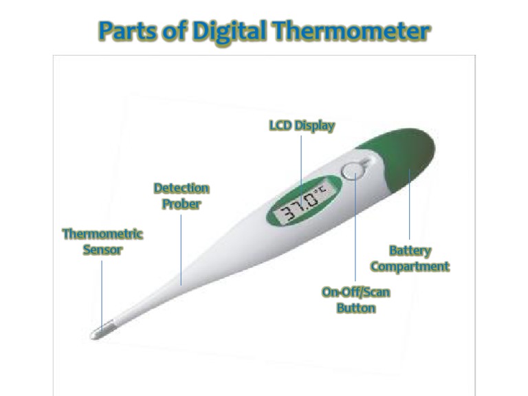 Parts of Digital Thermometer | PDF