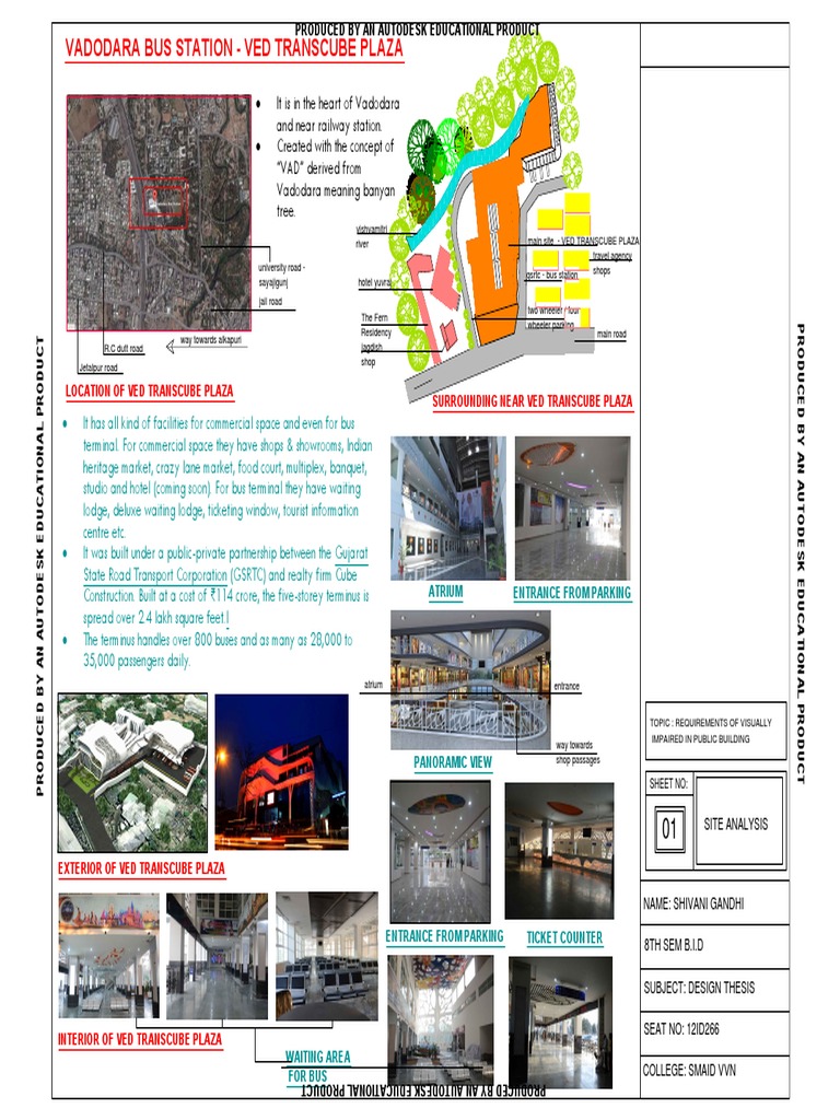 Site Analysis Layout | PDF | Bus | Road Transport