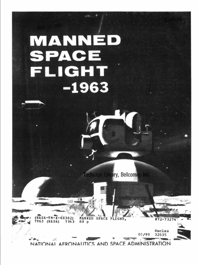 Manned Space Flight, 1963 | Saturn V | Apollo (Spacecraft)