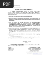 Affidavit of Consent Lto | PDF | Wellness
