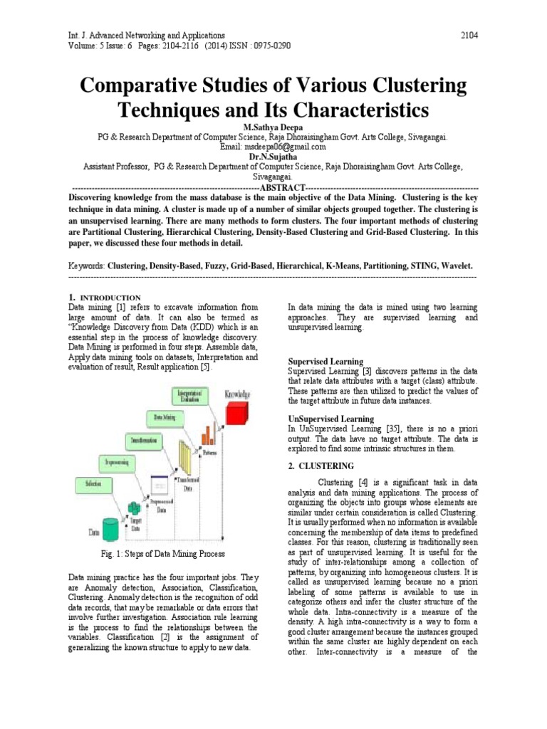 CLUSTRING | PDF | Cluster Analysis | Data Mining