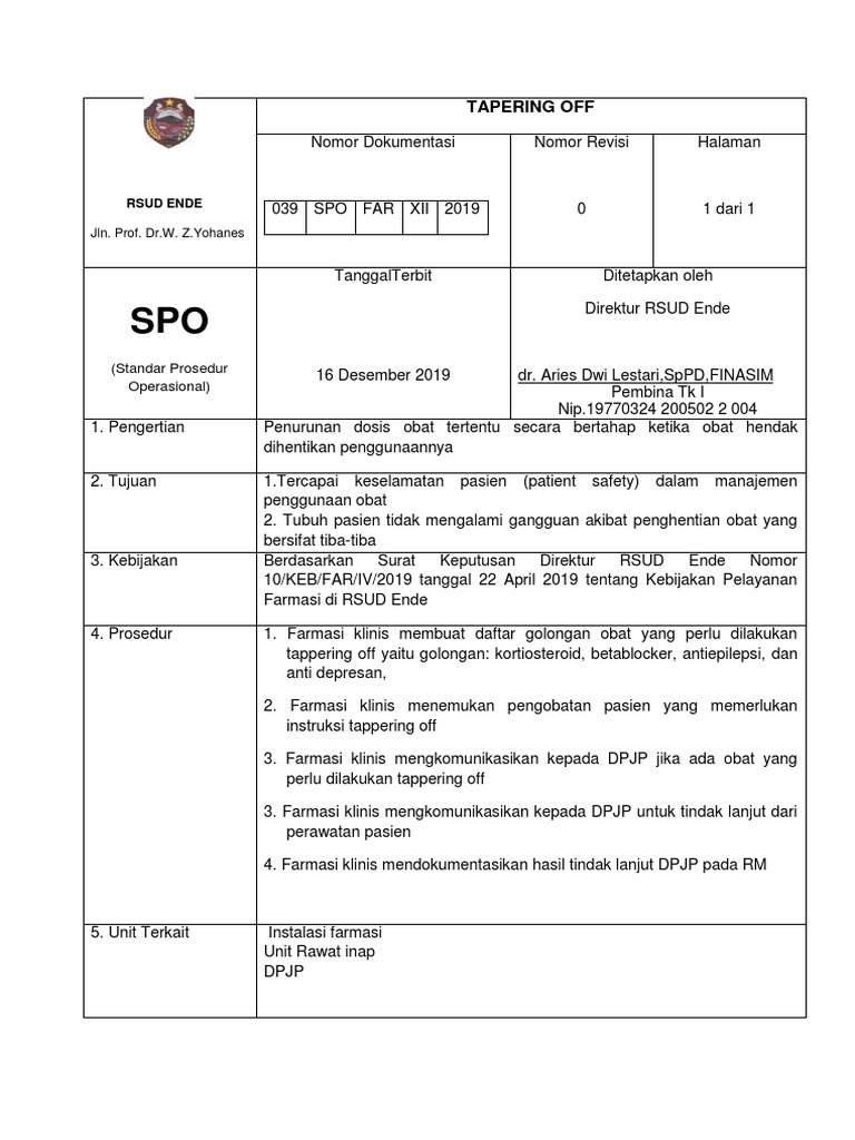 Spo Automatic Stop Order | PDF