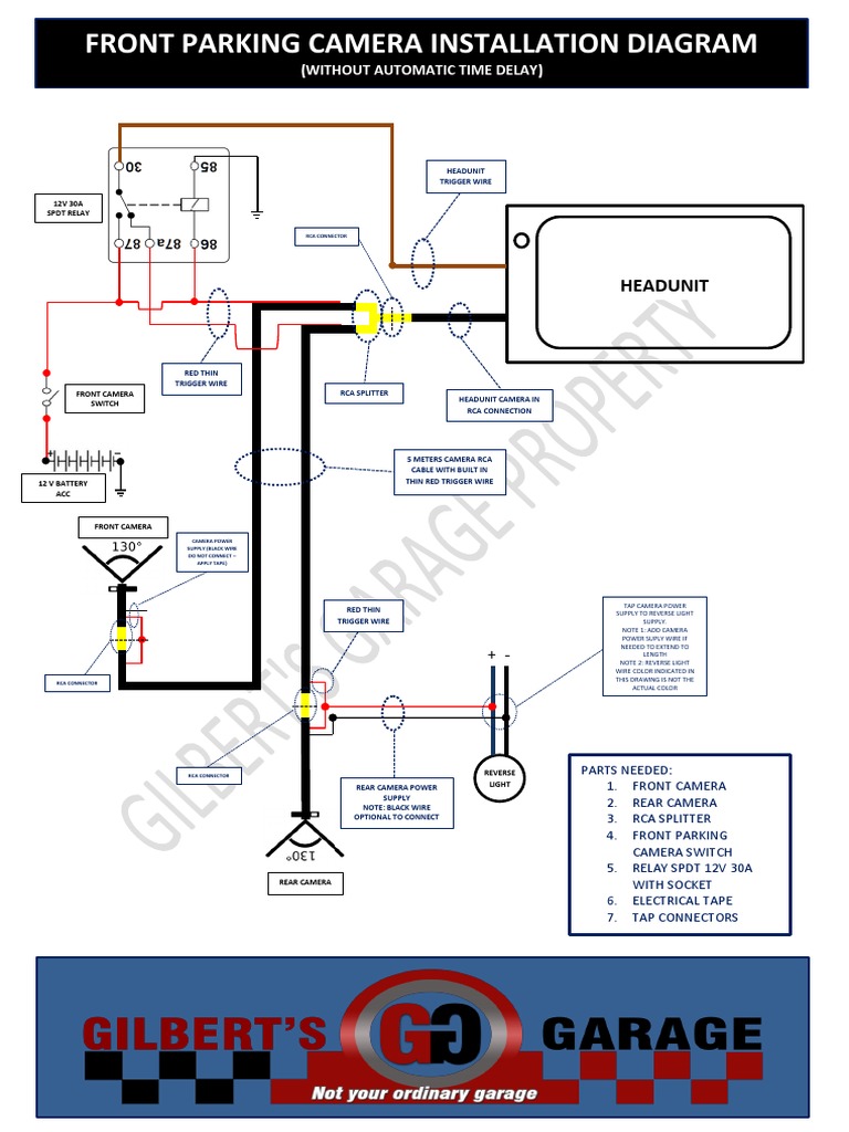 Front Camera Diagram | PDF | Electrical Connector | Switch