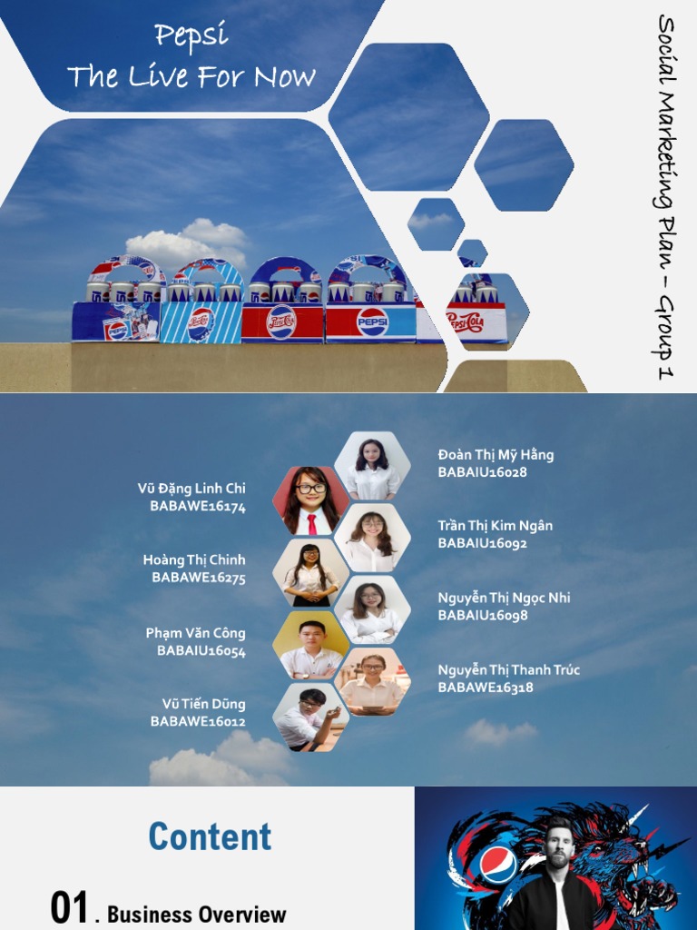 Pepsi Live For Now Marketing Strategy | PDF | Advertising | Coca Cola