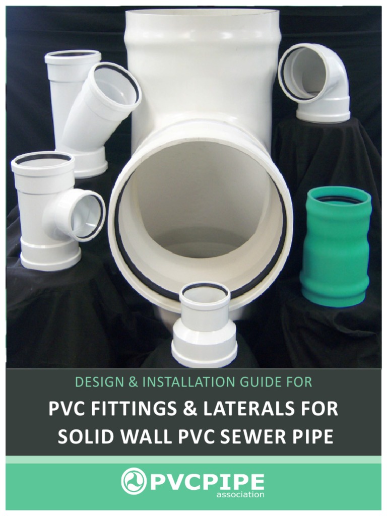 Design Installation Guide For PVC Fittings Laterals For Solid Wall PVC ...