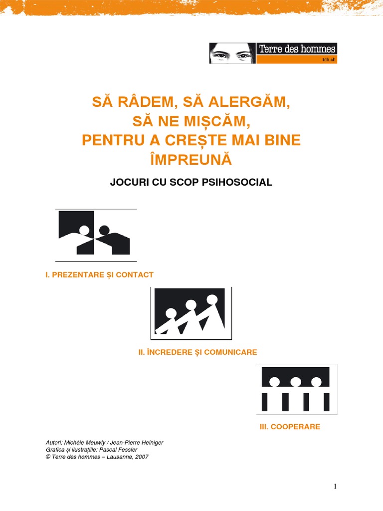 20 Jocuri Psihosociale New 6655789 | PDF