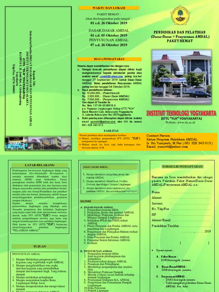 Pelatihan AMDAL untuk Profesional | PDF