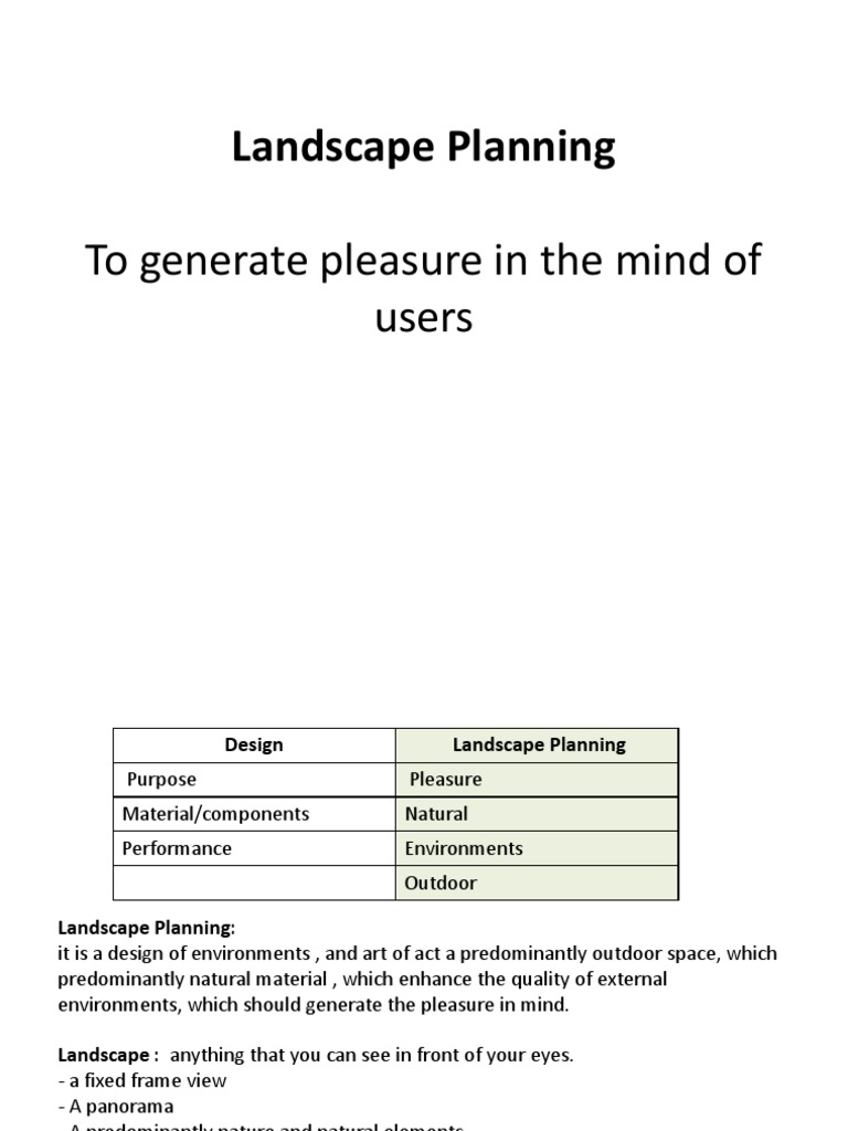 Landscape Planning and Design Essentials | PDF | Landscape | Soil