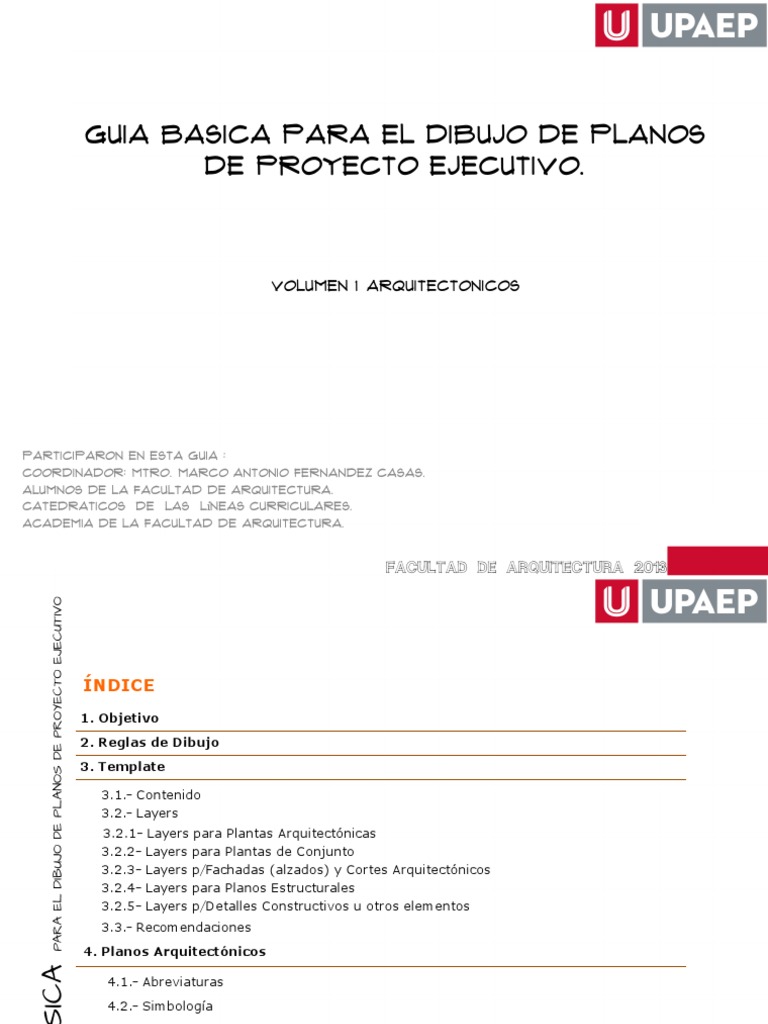 Guia Basica para El Dibujo de Planos de | PDF | Dibujo | Visión