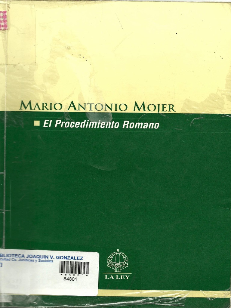 MOJER - Procedimiento Romano | PDF