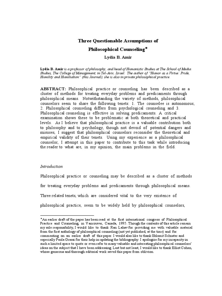 Lydia Amir | PDF | Psychotherapy | Rational Emotive Behavior Therapy