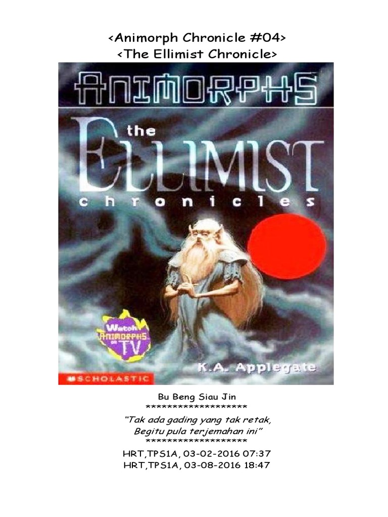 The Ellimist Chronicle | PDF | Seni | Dewasa Muda