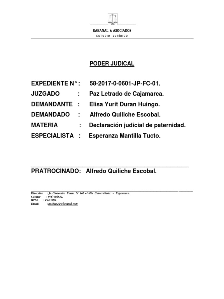 Caratula - de Expediente | PDF | Gobierno | Justicia