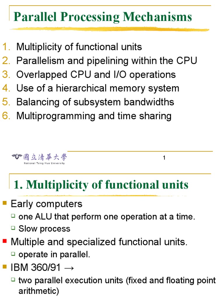 Parallel Processing | Download Free PDF | Parallel Computing | Central Processing Unit