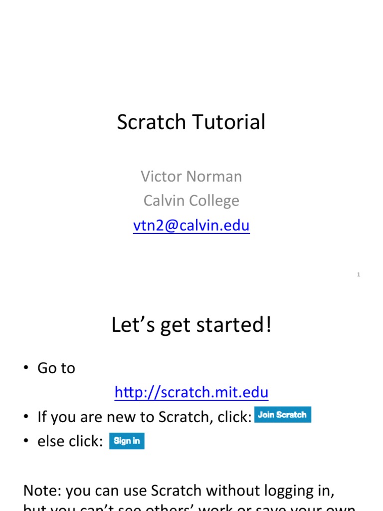 MACUL Scratch Workshop | PDF | Scratch (Programming Language) | Computing