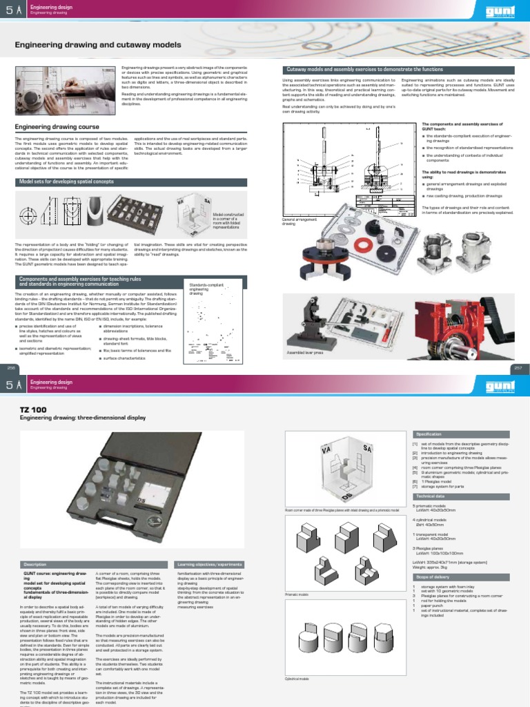 Engineering Drawing Essentials | PDF | Drawing | Machining