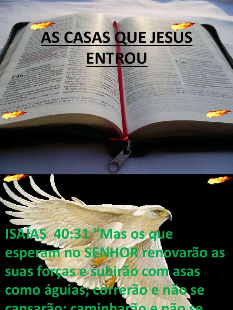 As Casas Que Jesus Entrou | PDF | Evangelho de Lucas | Jesus
