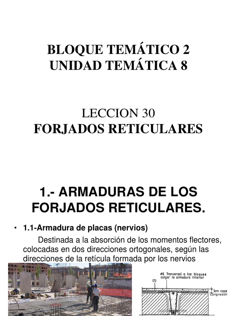 Análisis de los elementos estructurales y proceso constructivo de los ...