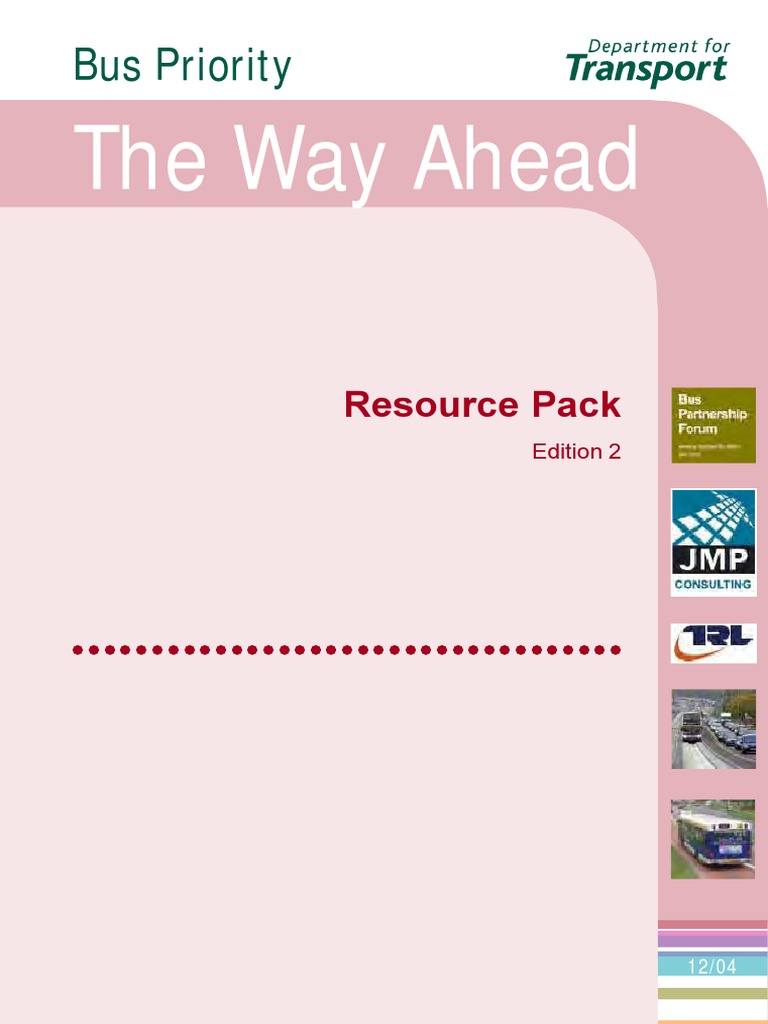 Bus Priority - The Way Ahead | PDF | Bus | Traffic