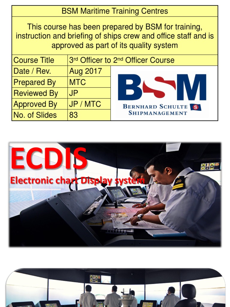 Day 2B ECDIS PRESENTATION | PDF | Navigation | Geography