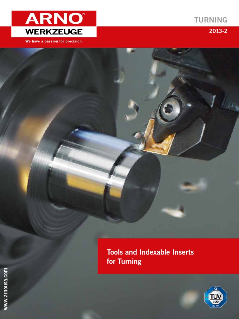 Catalog Turning 2013-2 - ARNO | PDF | Industrial Processes | Tools