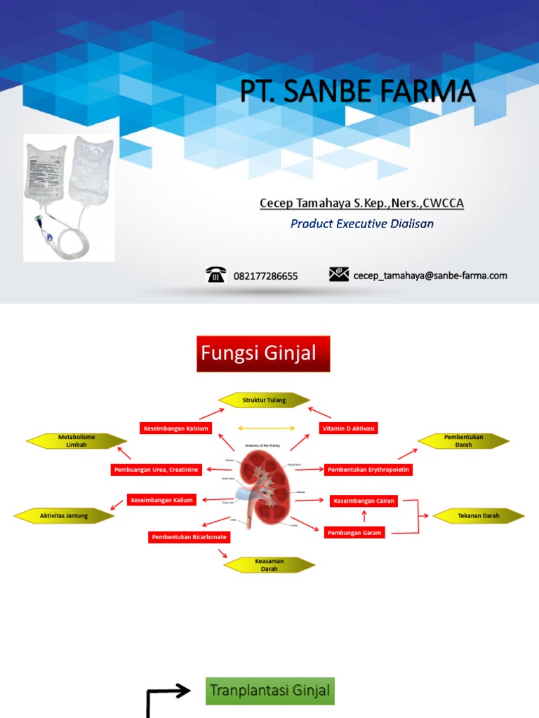 Presentasi Materi CAPD (Continous Ambulatory Peritoneal Dialysis) | PDF