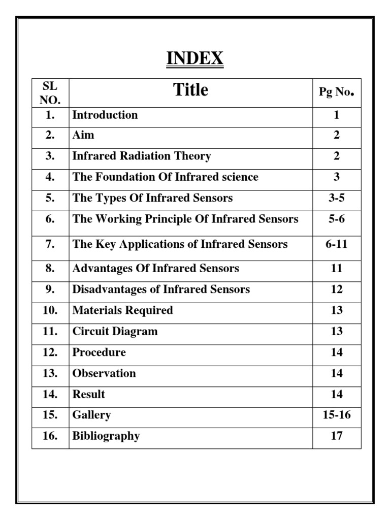 Infrared Sensors: Theory and Applications | PDF | Infrared ...