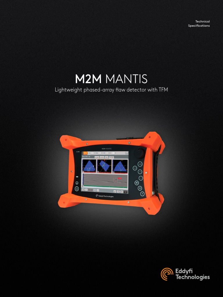 M2M MANTIS Specification Sheet 8 5x11 01 | PDF | Amplitude | Sampling ...