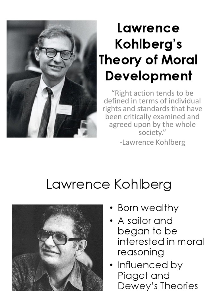 Lawrence Kohlbergs Moral Development Theory | PDF | Behavioural ...