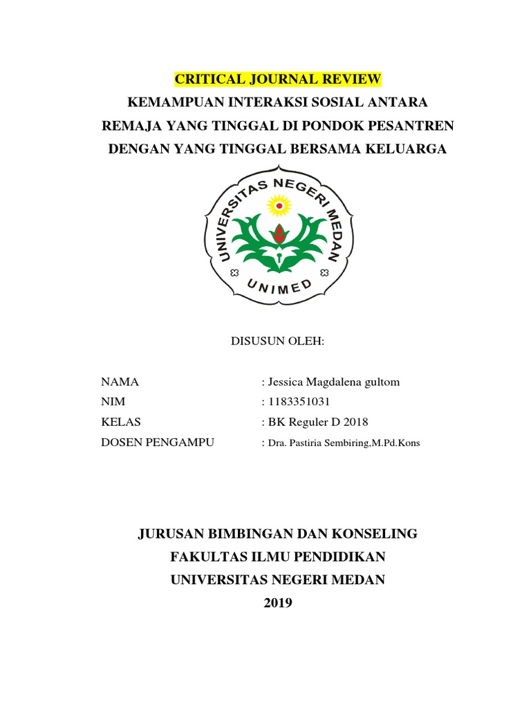 CJR Pribadi Sosial | PDF