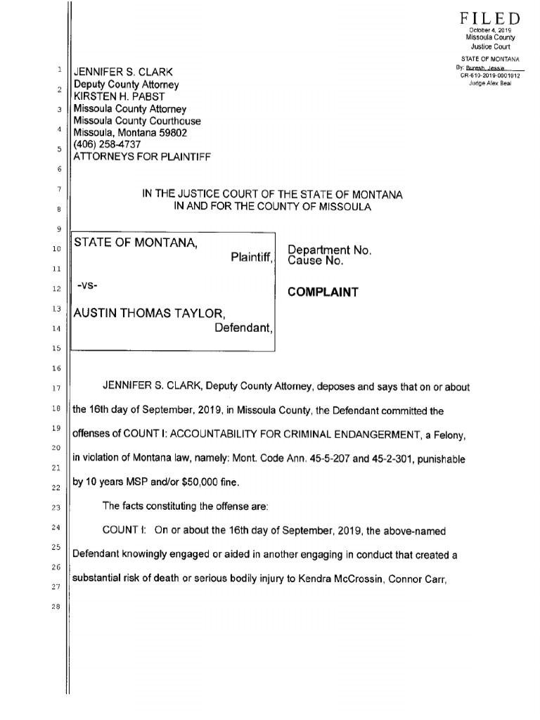Charging Docs Garland Shooting | PDF