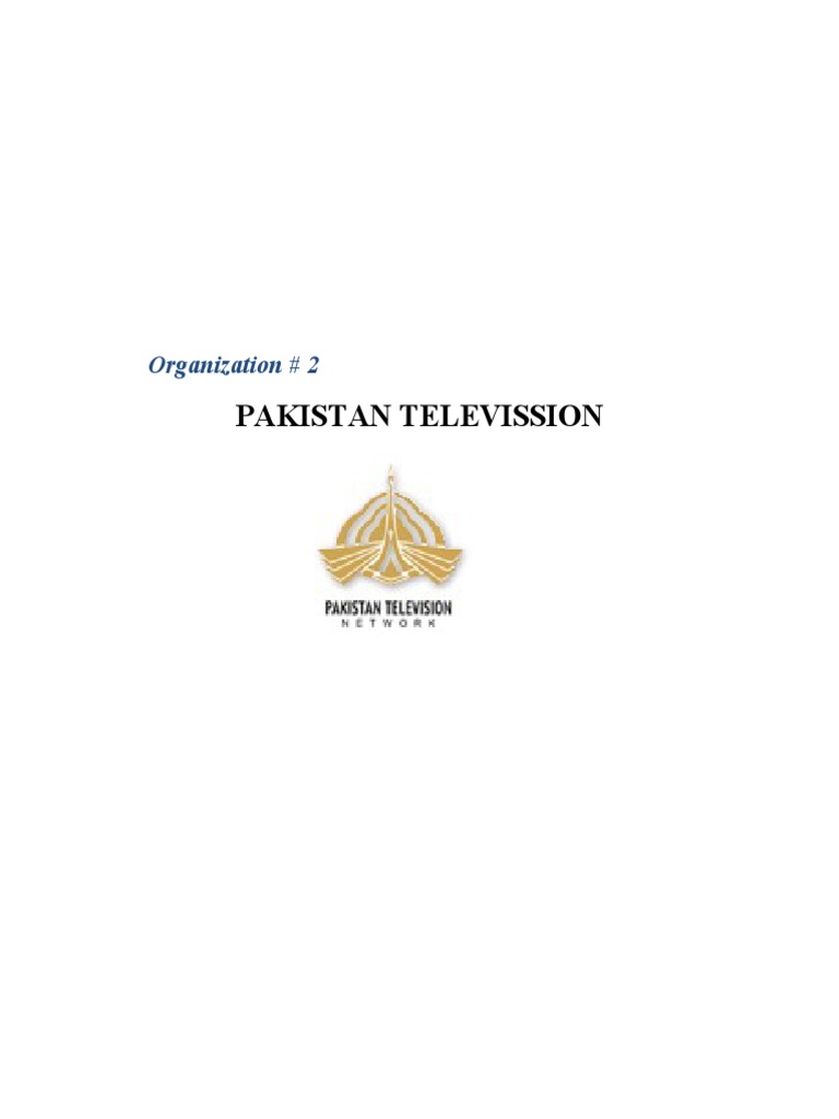 Pakistan Televission: Organization # 2 | PDF | Risk Management | Risk