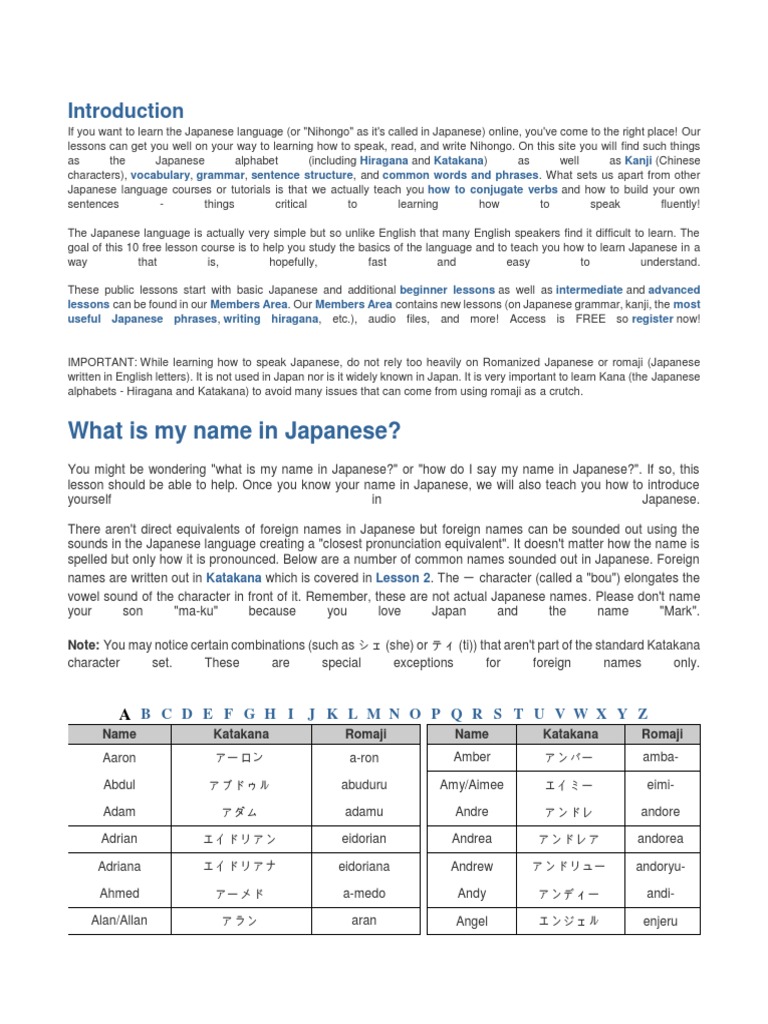Nihonggo Lessons | PDF | Japanese Language | Japanese Writing System