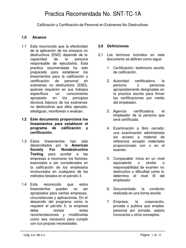 SNT TC 1a PDF | PDF | Prueba (evaluación) | Prueba / examen