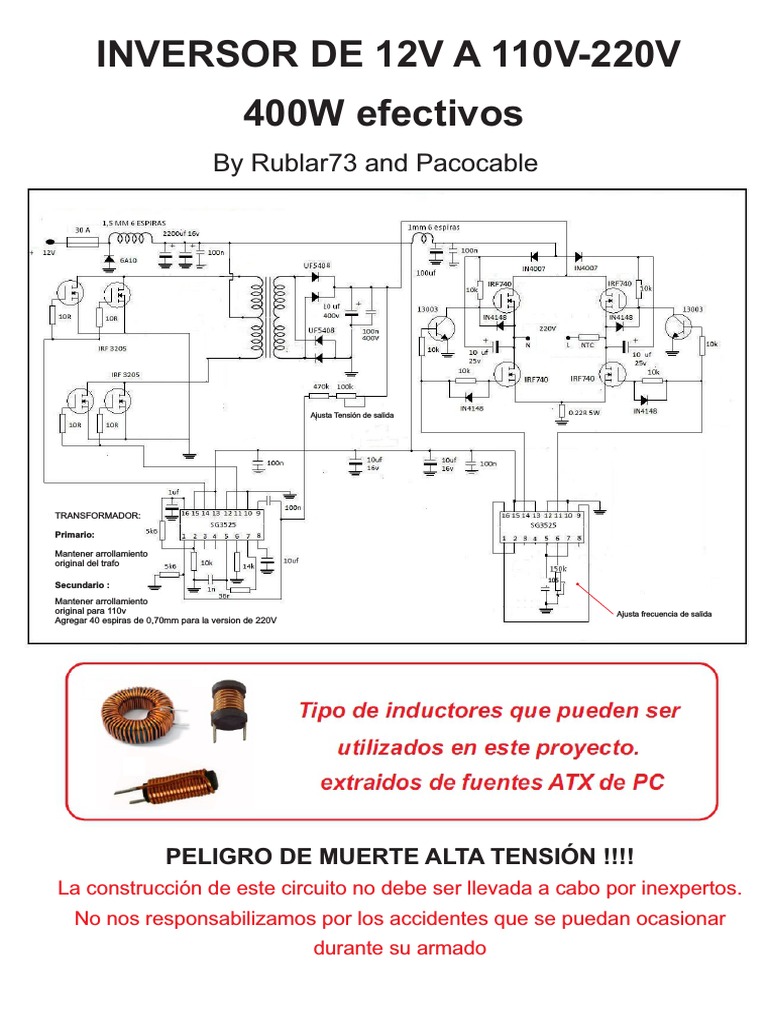 Esquema Inversor Gratuito PDF | PDF