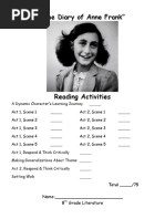 Anne Frank Study Guide Answers | PDF | Anne Frank
