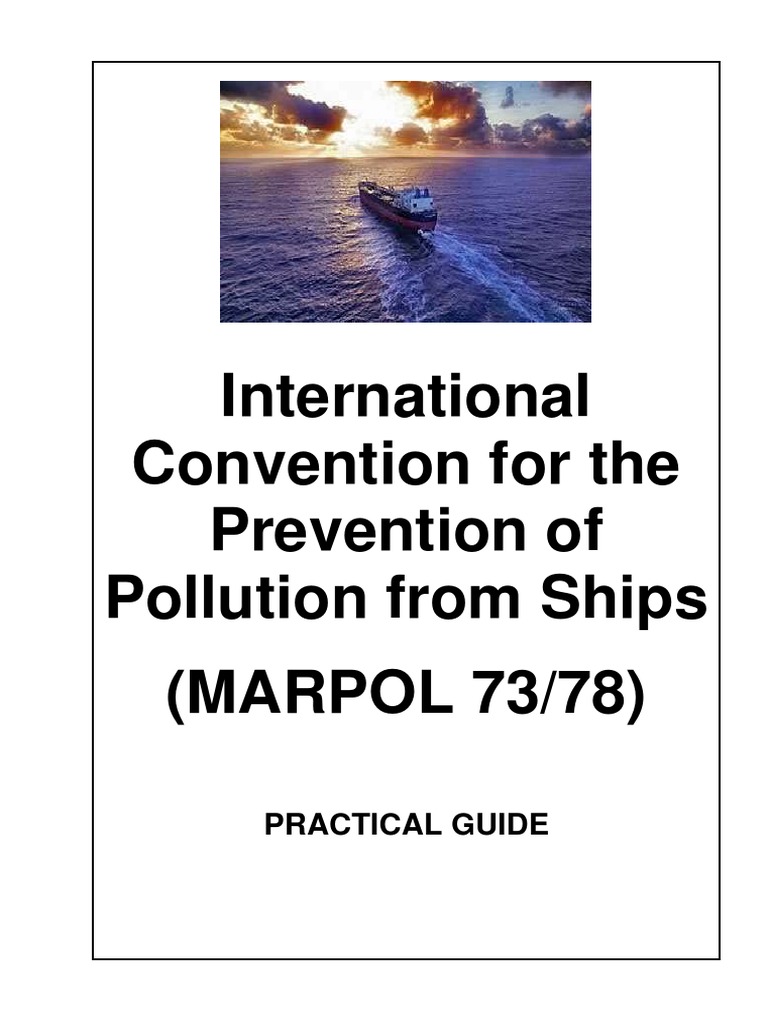 MARPOL | PDF | Dangerous Goods | Oil Tanker