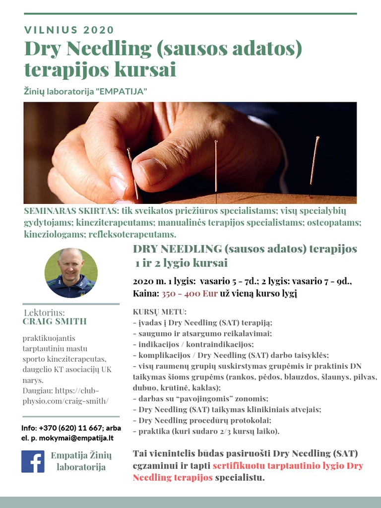 Dry Needling 2020 | PDF