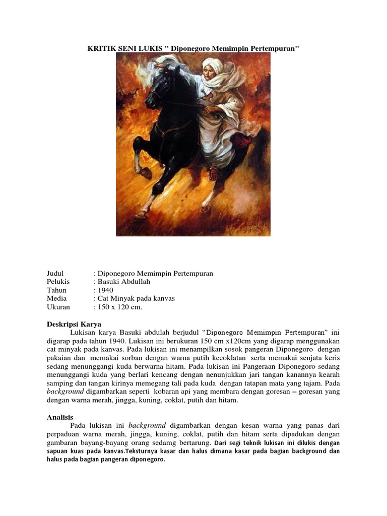 Kritik Seni Lukis Pdf