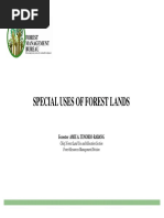 Tenurial Instruments For Forestry | PDF